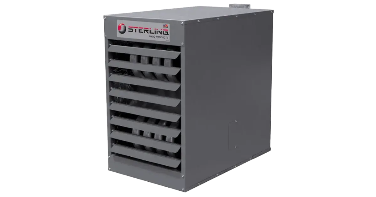 Sterling Field Convertible Combustion & Power Vented Unit Heaters ...