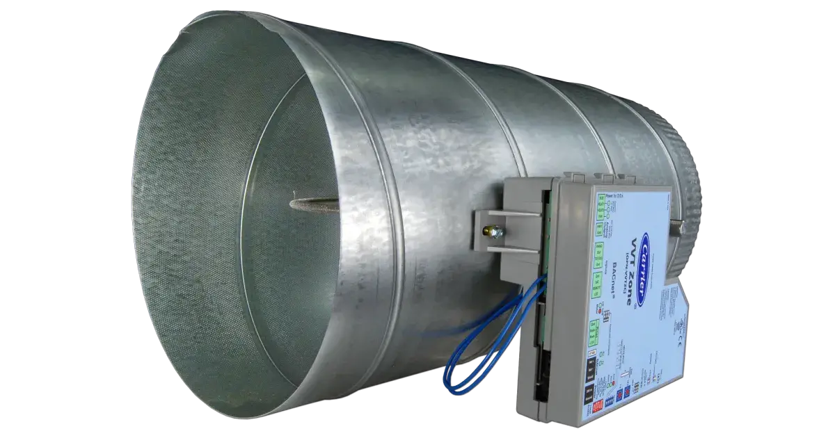 Round Zone Dampers with Controls | Shop Minnesota Air